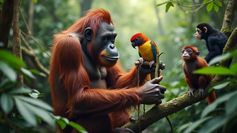 Orangutan Intelligence: How These Primates Outsmart Their Jungle Neighbors